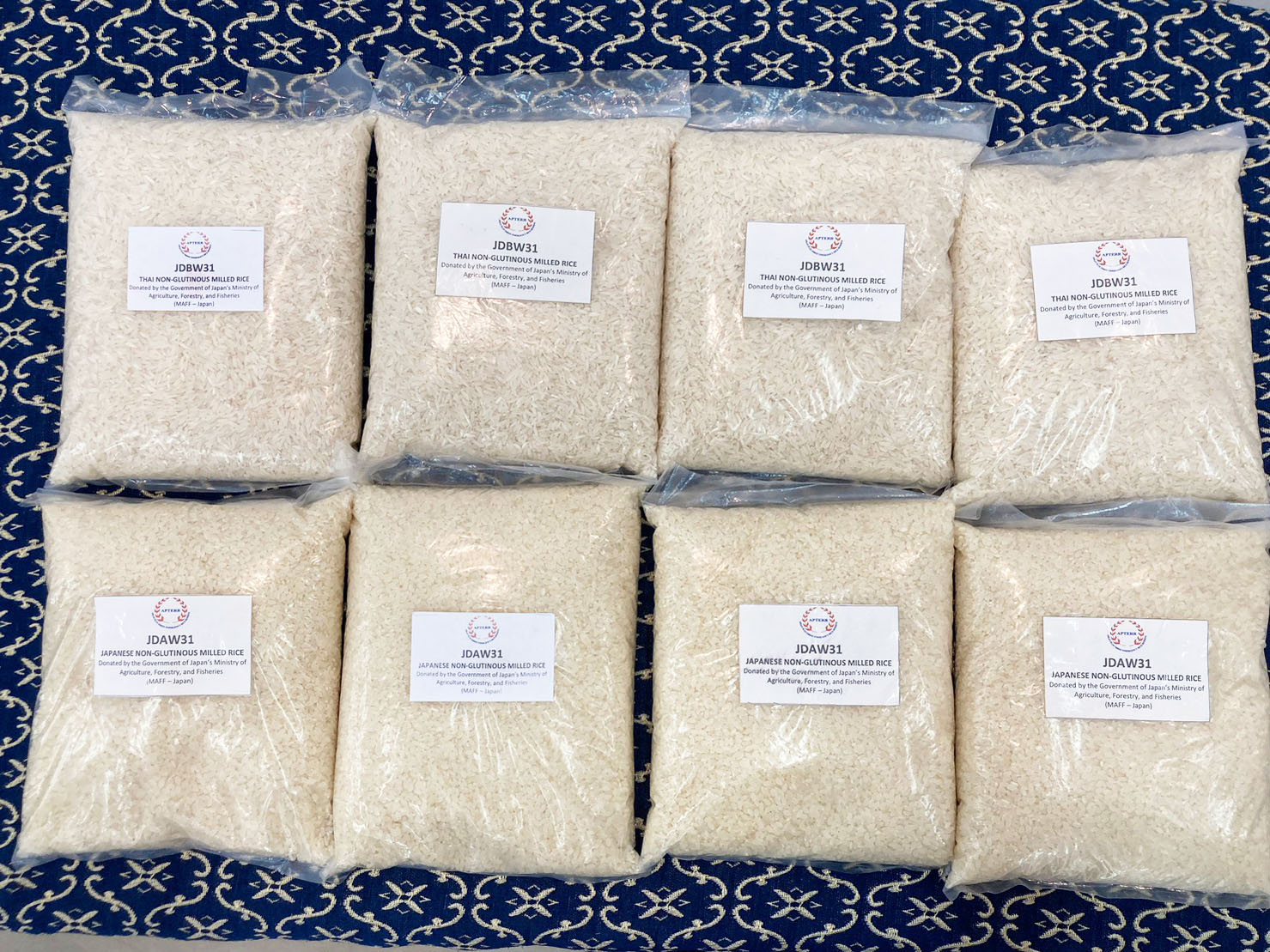 Ceremonial Handover of 300-MT Rice from Japan to Assist Mayon Volcano ...