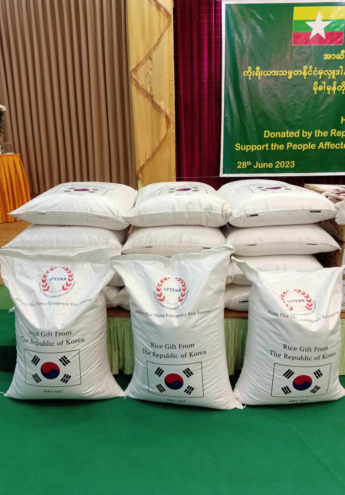 APTERR rice to alleviate people’s sufferings from deadly Cyclone Mocha ...